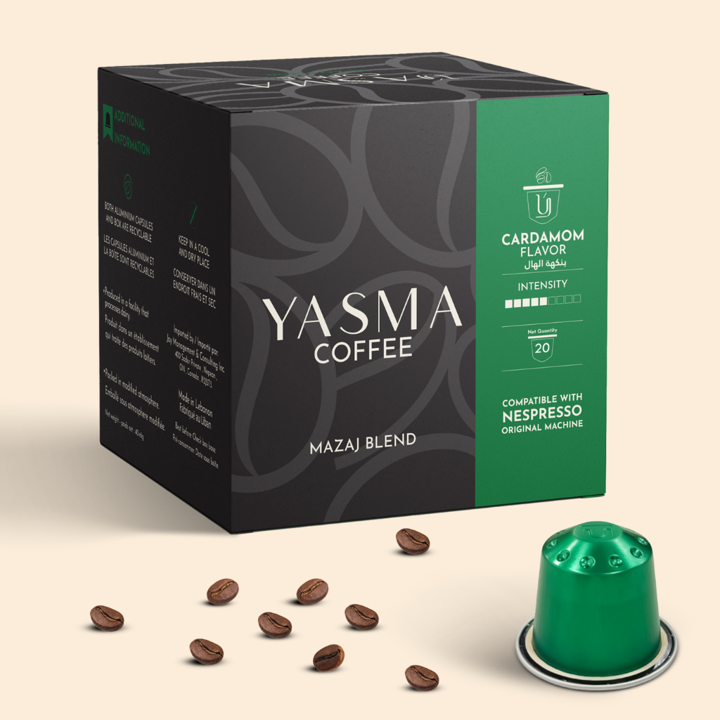 Premium Cardamom Coffee Capsules | Yasma Coffee